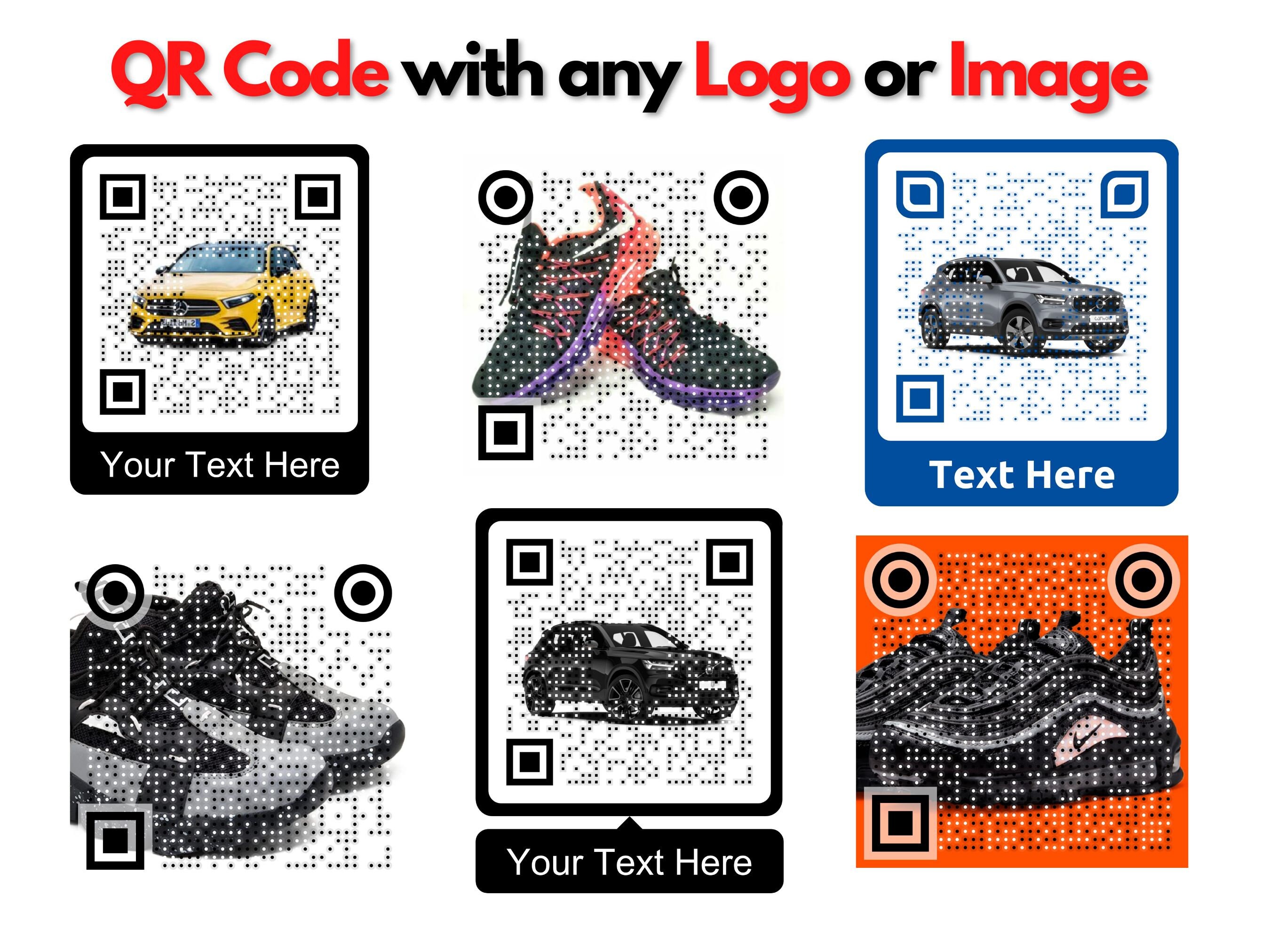 Logo QR Code.website Qr Code.social Media Qr Code. for Any Link.u Get 4 ...