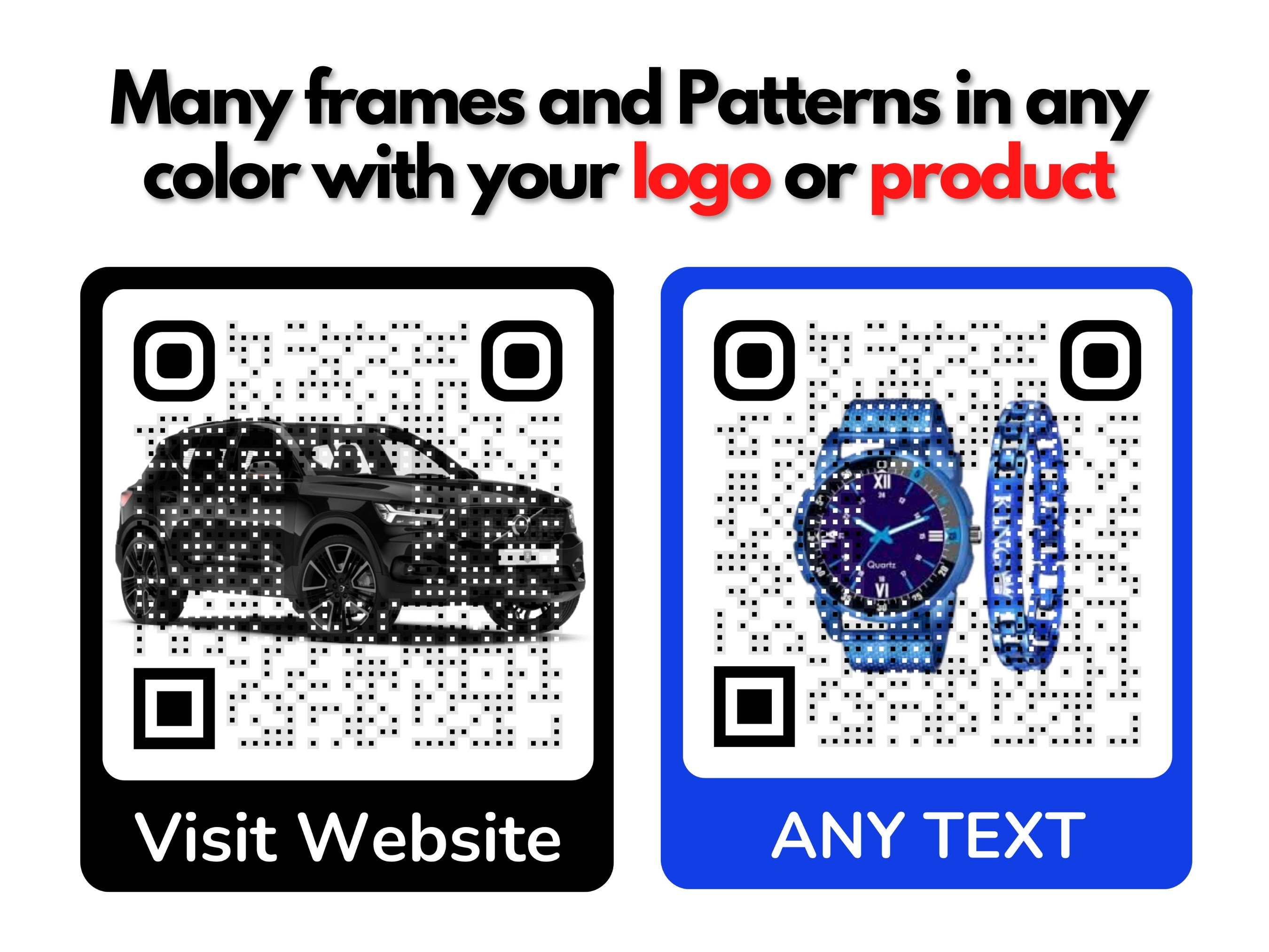 Logo QR Code.website Qr Code.social Media Qr Code. for Any Link.u Get 4 ...