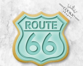Route 66 Stamp - Etsy