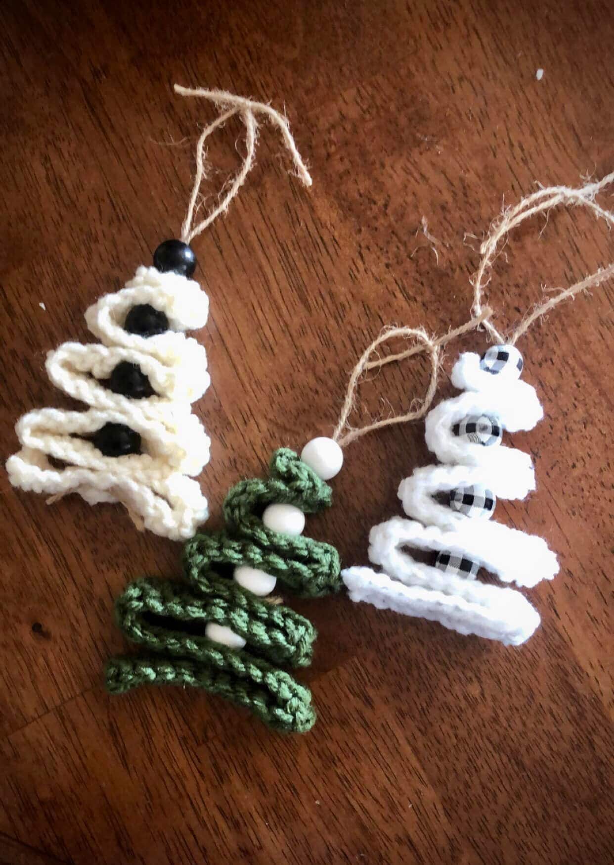 Crochet and Bead Christmas Tree Pattern - Digital Download - Etsy