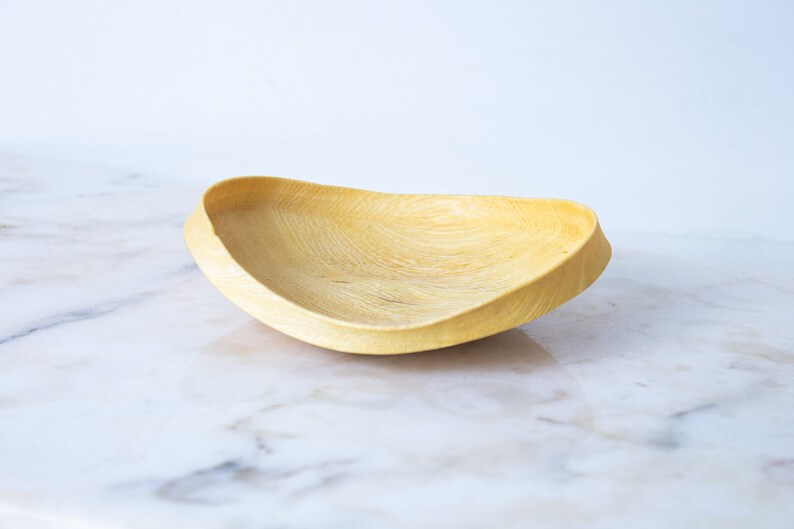 Handmade Rustic Fig Wood Bowl Set Unique Wooden Kitchen Serving Dishes ...