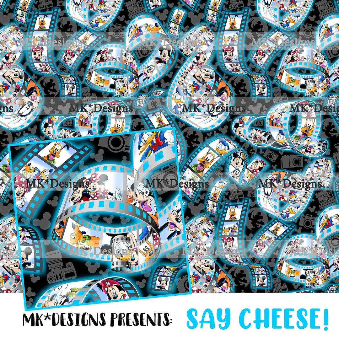 Say Cheese Seamless Digital Pattern - Etsy