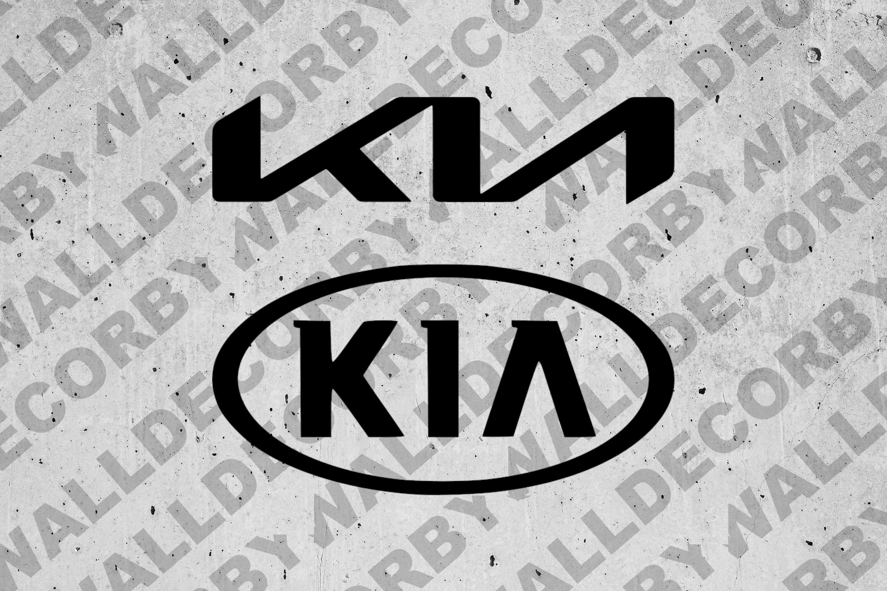 KIA Car Sign Logo Icon Svgpngdxfeps Fileinstant - Etsy