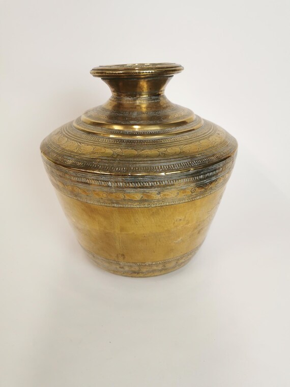 Large Tamil Nadu India Copper Pot - Etsy