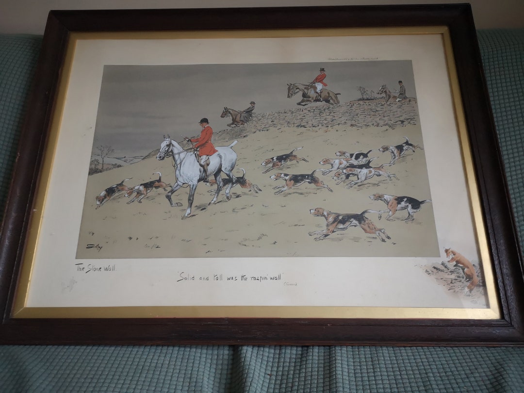 Snaffles Original the Stone Wall - Etsy