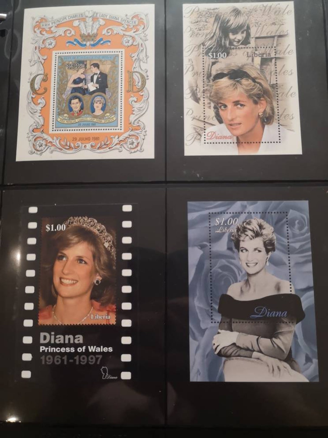 Princess Diana Stamps - Etsy