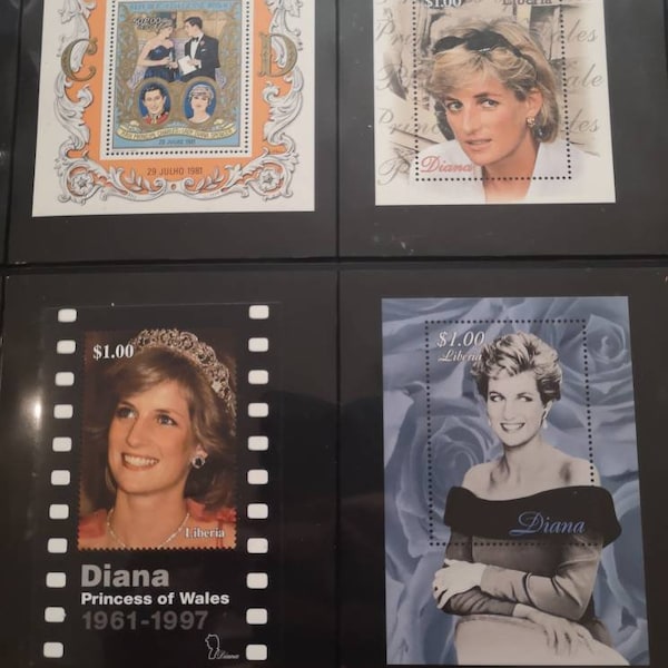 Princess Diana Stamp - Etsy