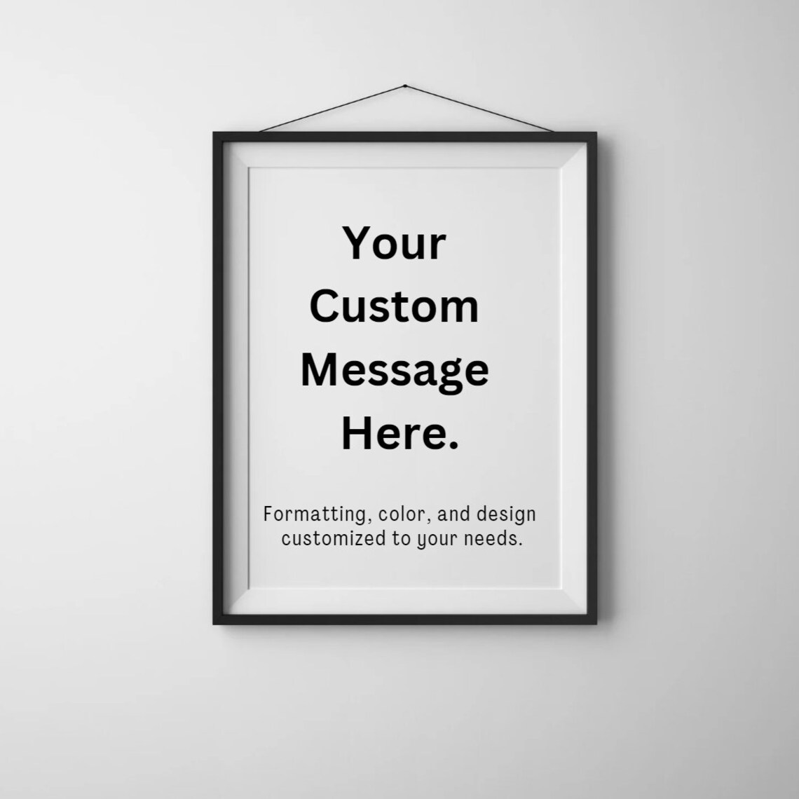 Custom Printable Sign, 8x10 Inches - Etsy