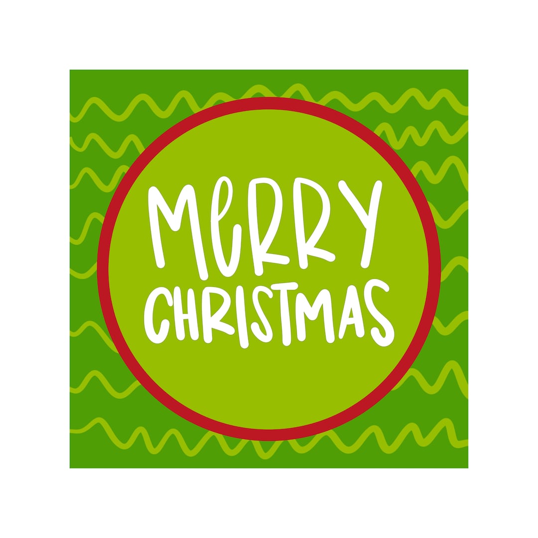 Christmas Gift Tags, Printable Gift Tags, Green Red Gift Tags ...