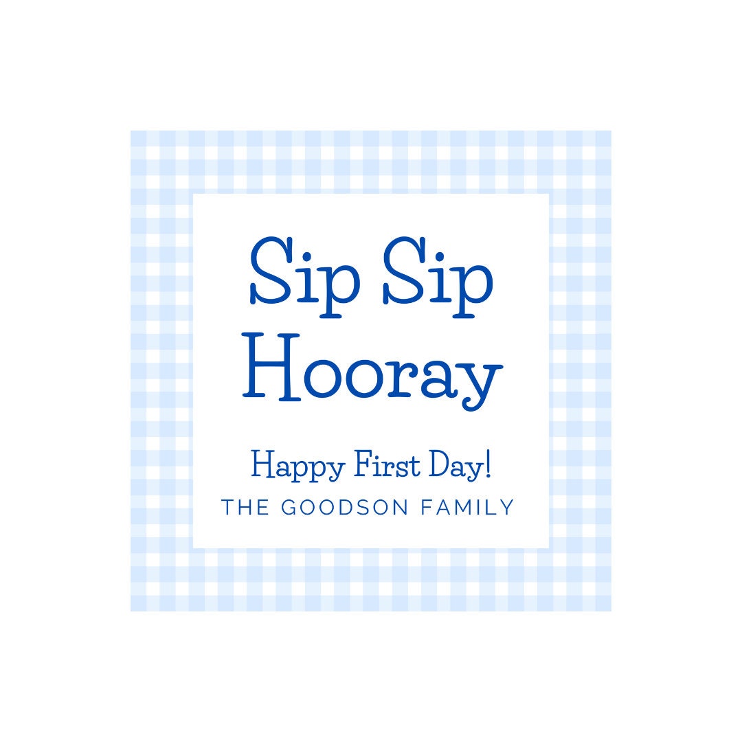 Personalized Back to School Teacher Gift Tags, Printable Gift Tags ...