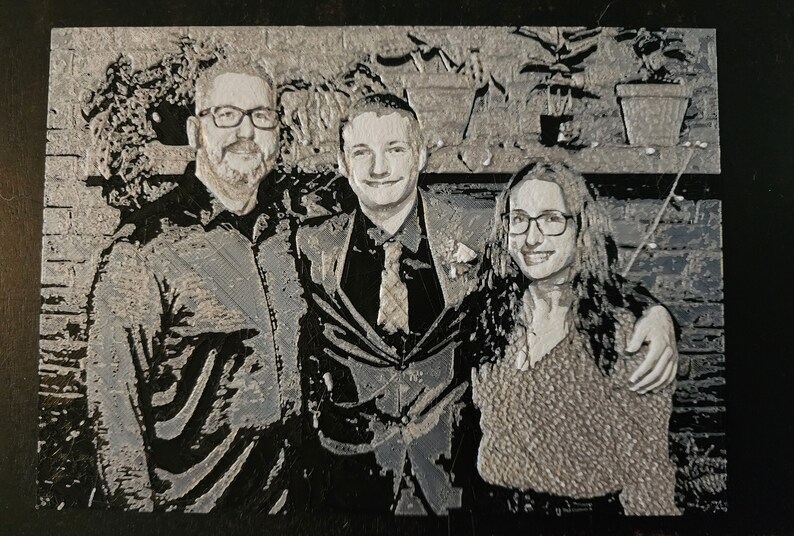 Custom 3d Printed Picture Hueforge - Etsy