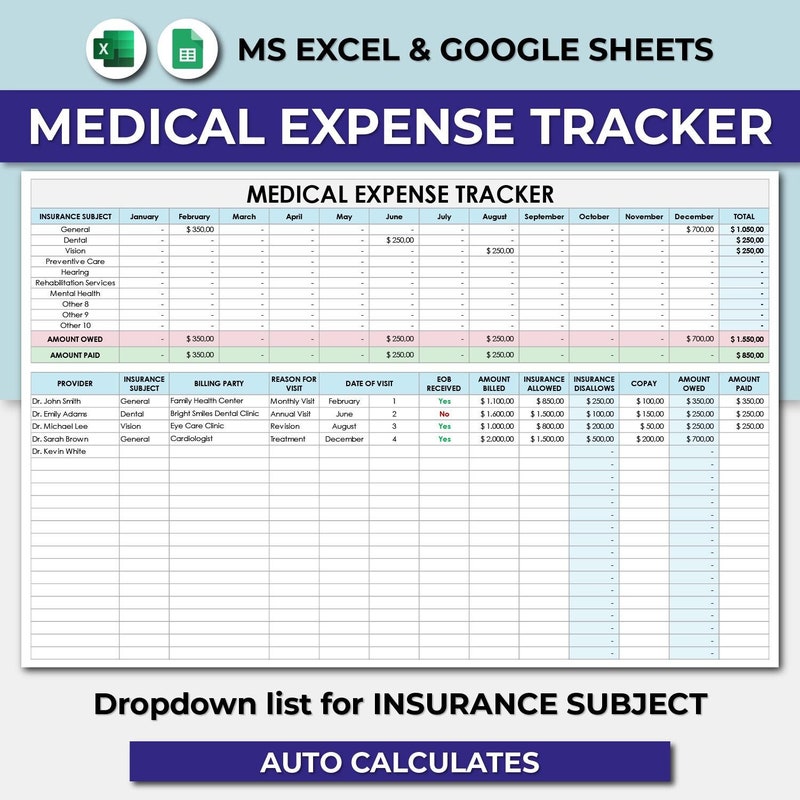 Medical Biller Excel - Etsy UK