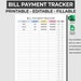 Invoice & Payment Tracker Spreadsheet, Excel Invoice Tracker Template ...