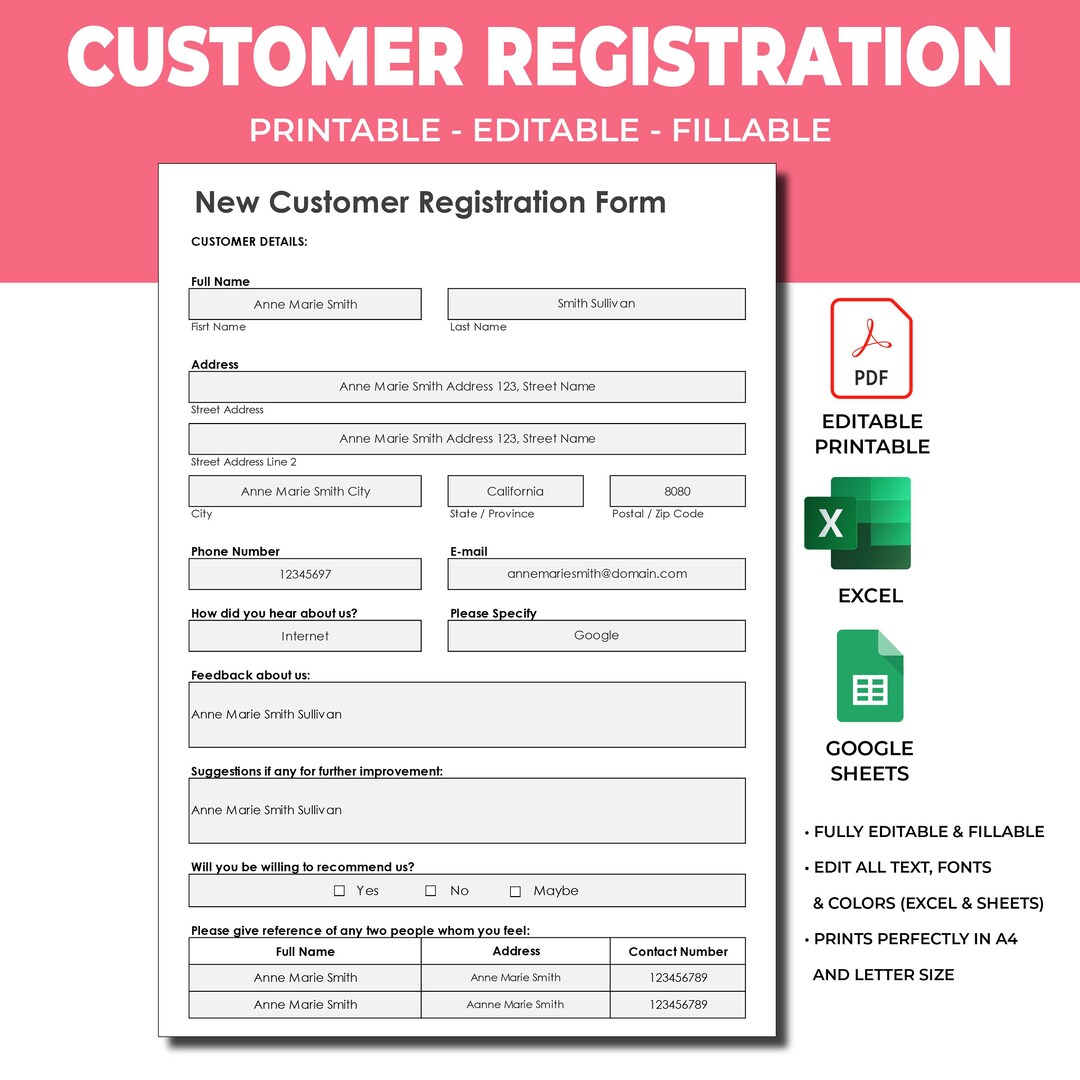 Editable & Printable Visitor Log. Visitor Sign in / Sign Out Sheet ...