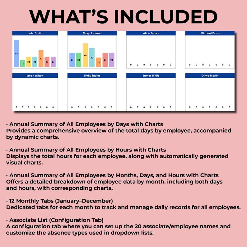 Associate PTO 2025 Flexible Year or Fiscal Year Calendar, Time off ...