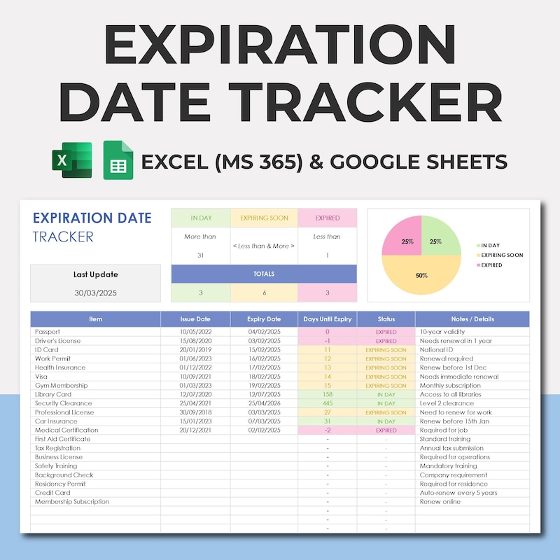 Excel Contracts - Etsy UK