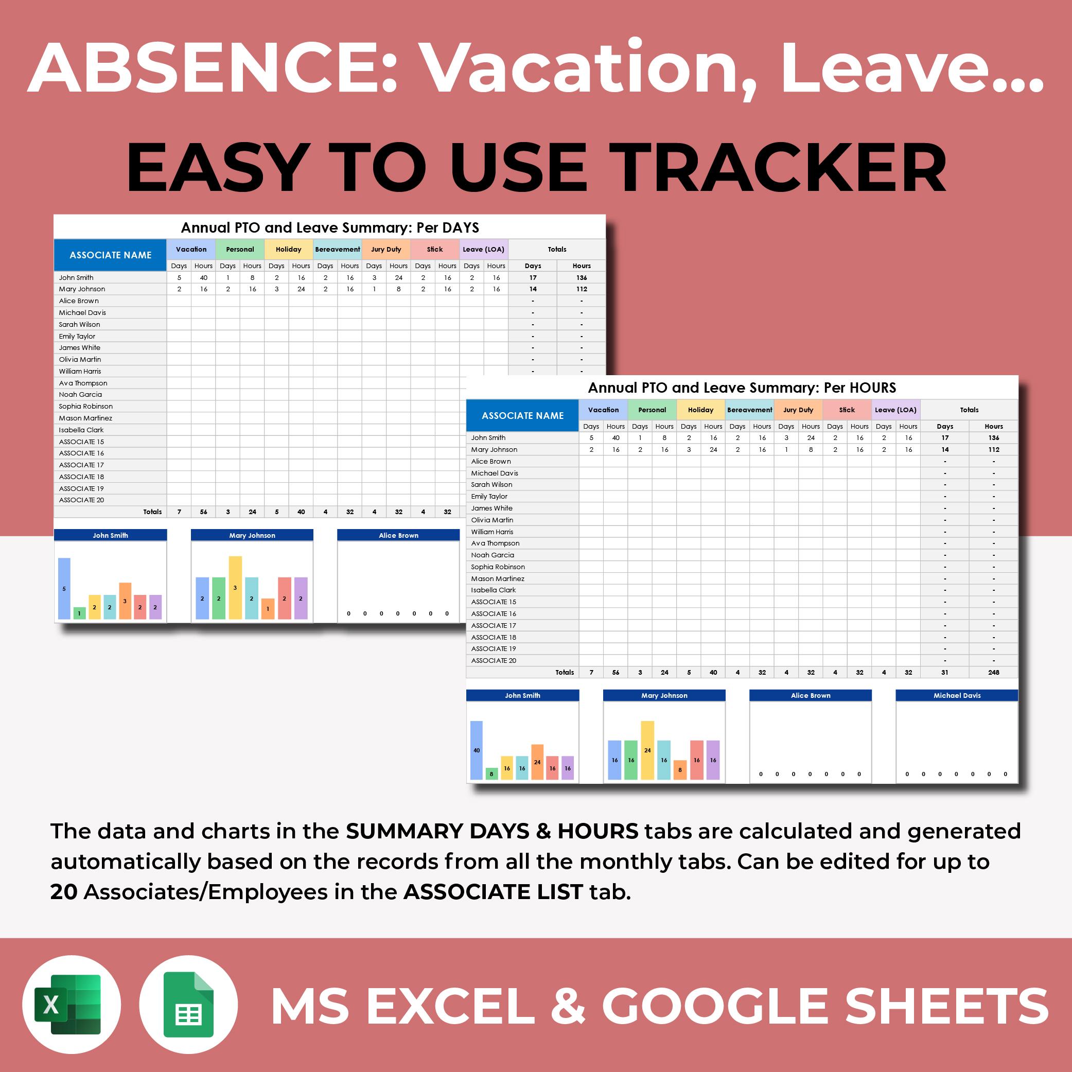 2021 Employee Vacation Request Excel Template Etsy Salary Increase