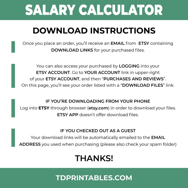 Salary Calculation Template: Excel & Google Sheets. Employee ...