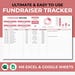 Fundraiser Tracker Template for Excel & Google Sheets | Charity ...