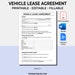 Truck Lease Agreement Template. PDF Fillable & Printable. Editable Ms ...