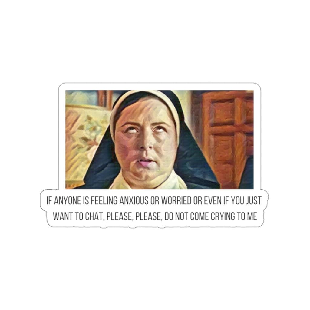 Nun Funny Quotes Little Sister Funny Slogan Inscription. Vector Baby