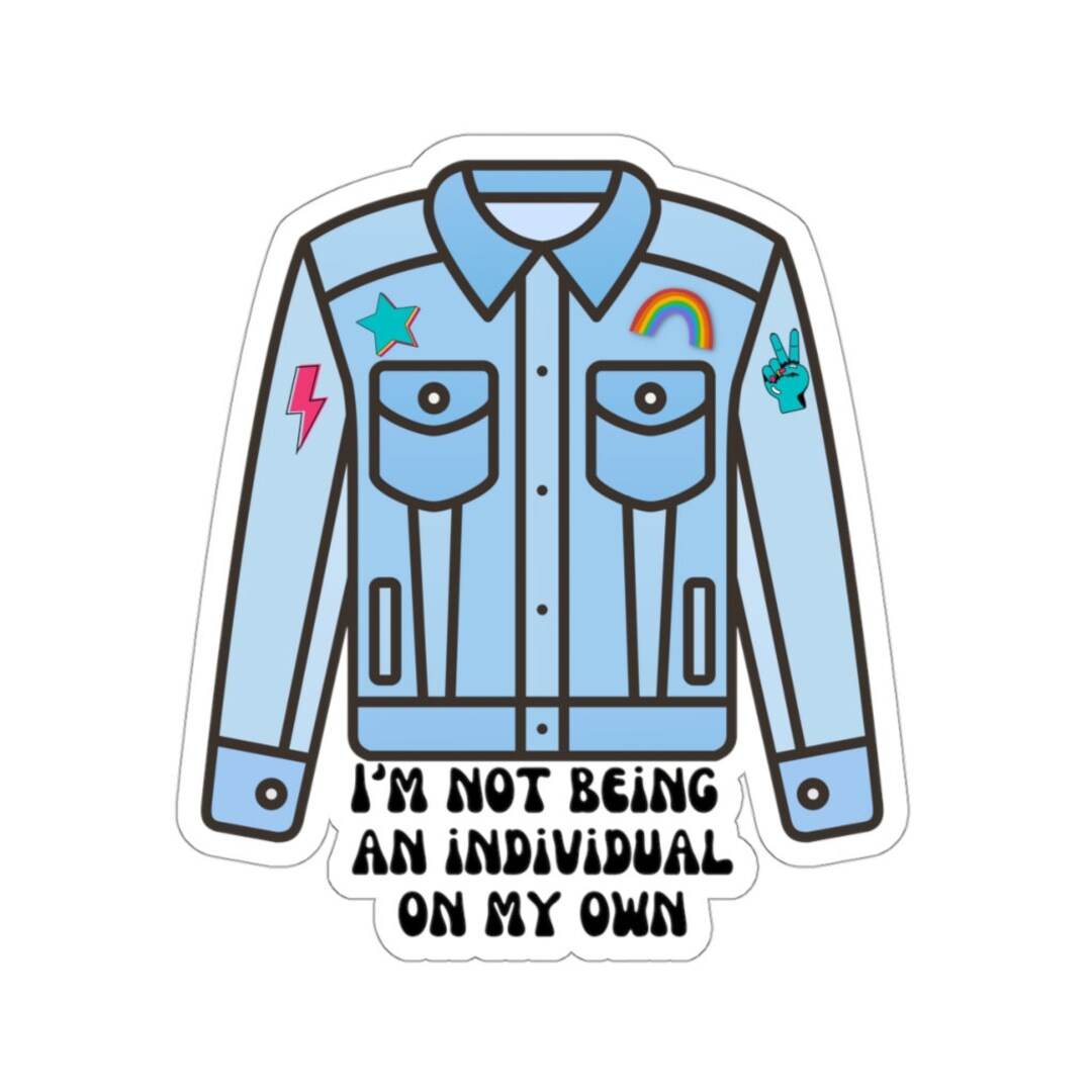 Derry Girls - I'm Not Being an Individual on My Own - Sticker - Etsy