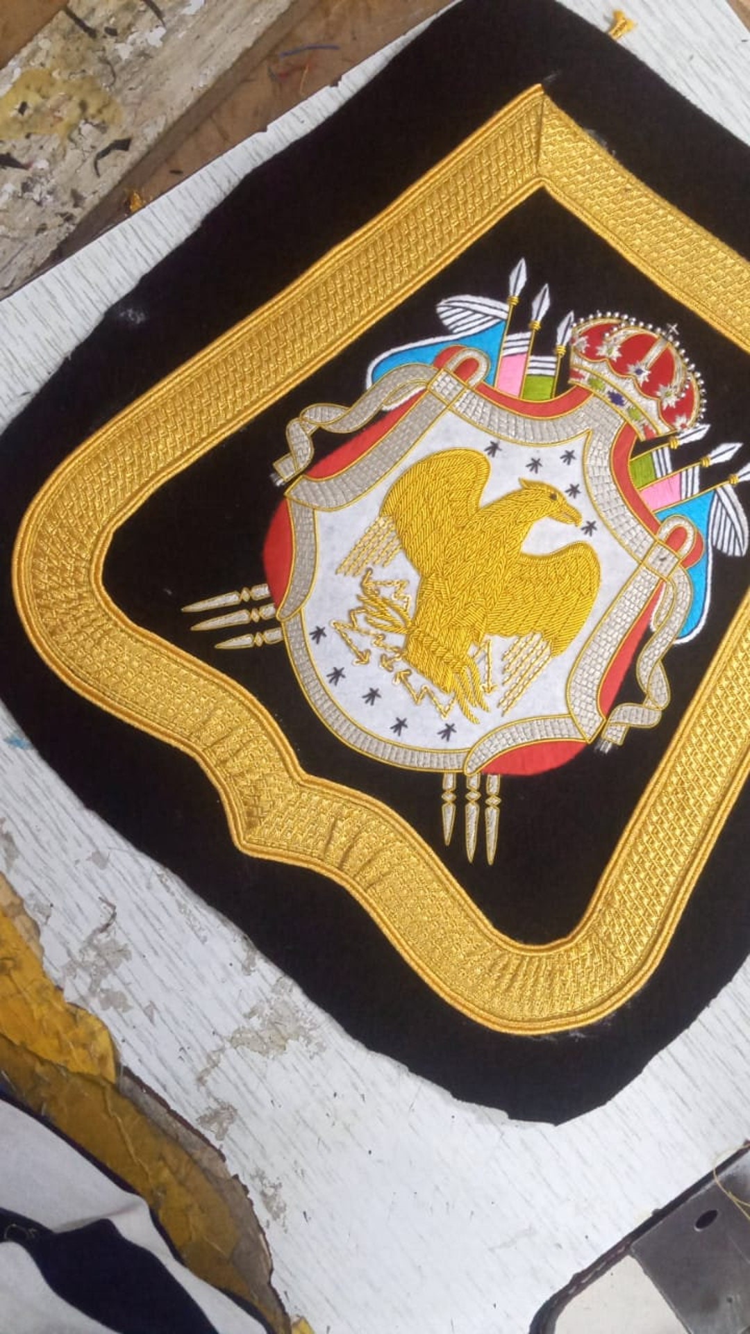 Unique Bullion Sash Designs Custom Bullion Baldric Creations Bespoke ...