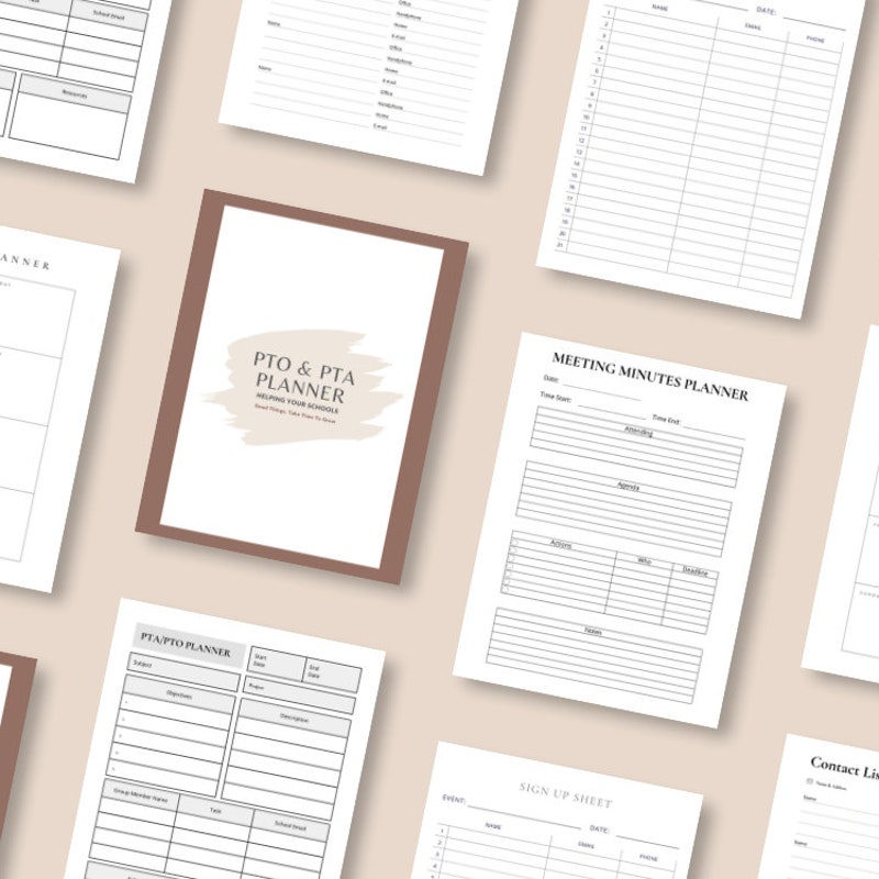 Pta President Binder - Etsy