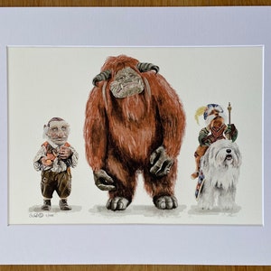 Labyrinth Friends Limited Edition of 100 Labyrinth Movie David Bowie ...