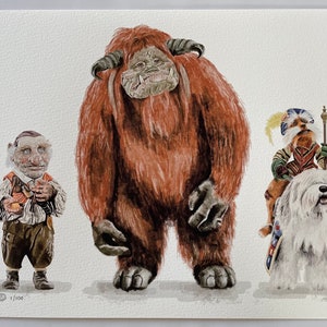 Labyrinth Friends Limited Edition of 100 Labyrinth Movie David Bowie ...