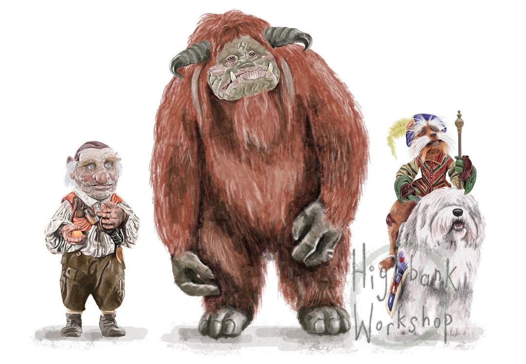 Labyrinth Friends Limited Edition of 100 Labyrinth Movie David Bowie ...