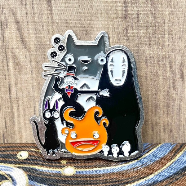 Totoro Enamel Pin - Etsy