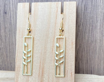 Gold Leaf Japanese Panel - Etsy