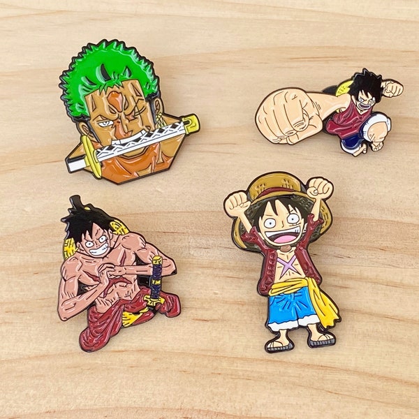 One Piece Pins - Etsy