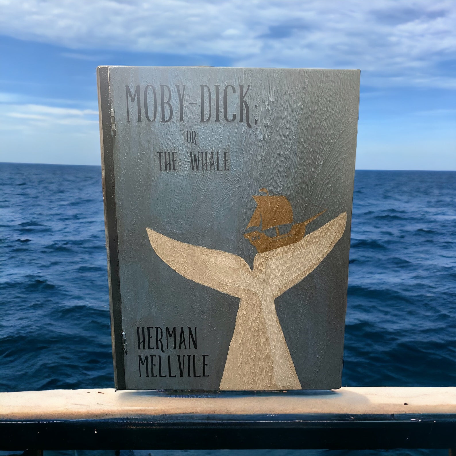 Custom, Classic Novel Themed, Hand Painted Wood Stash Box - Etsy