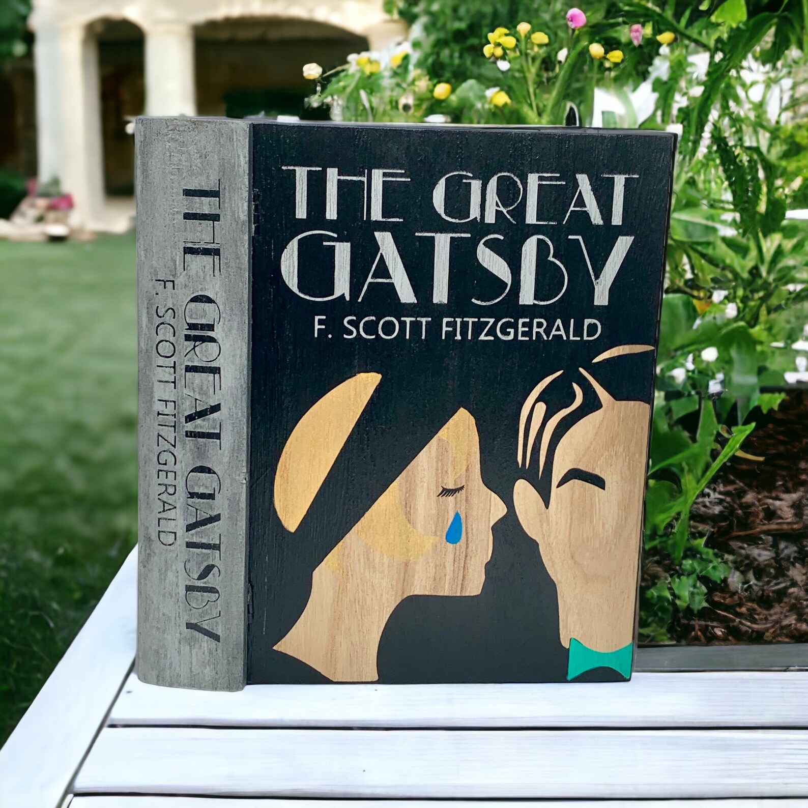 Custom, Classic Novel Themed, Hand Painted Wood Stash Box - Etsy