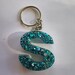 Letter S Keychain - Etsy