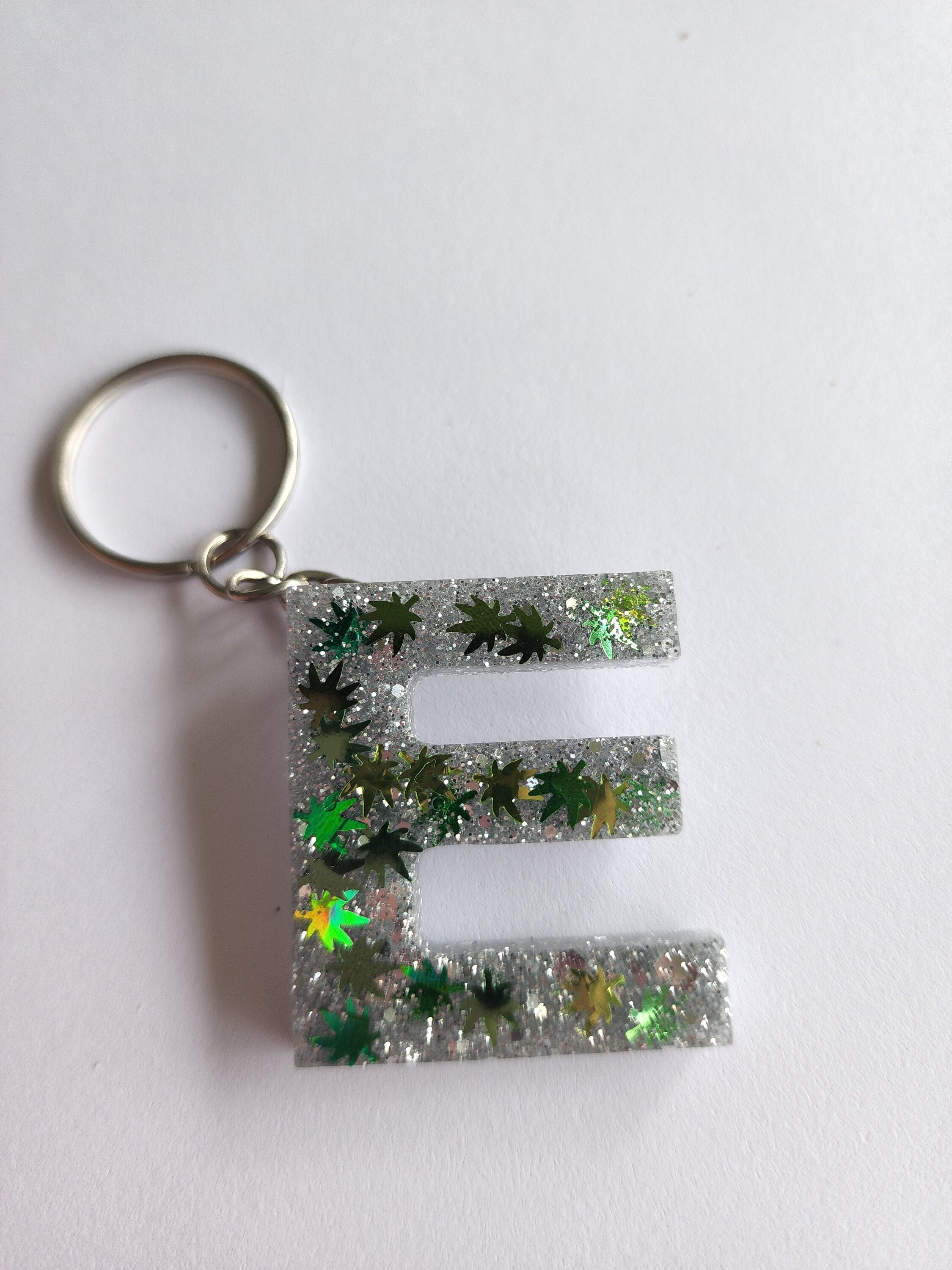 Letter E Keychain - Etsy