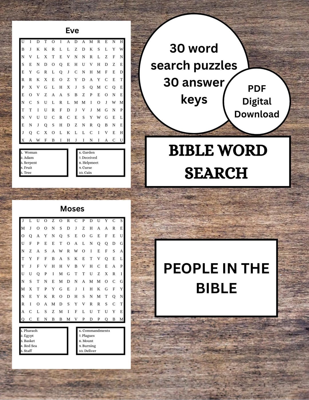 Printable Bible Word Search for Christians | Christian Word Search ...