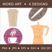 Printable Wall Art, Word Art, Downloadable Art, Coffee Bean, Coffee ...