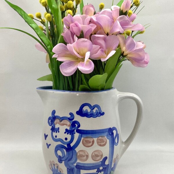 Pottery Milk Jug - Etsy