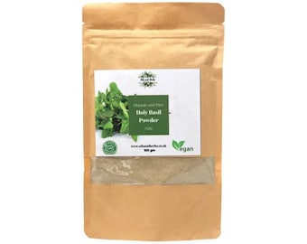 Organic Dried Basil Leaf / Organic Basil Leaf Bulk 1 Lb to 3lbs ...