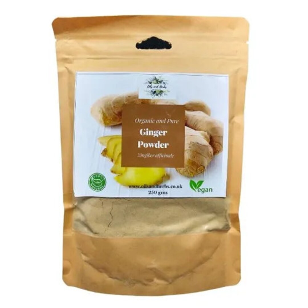 Clean Organic Ginger Powder – Zingiber Officinale -100% Pure and ...