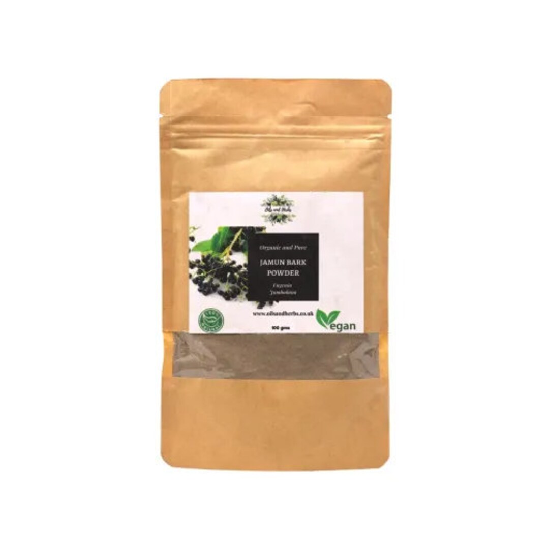 Organic Jamun Bark Powder – Jamun Chhaal- 100% Pure, Clean and Natural ...