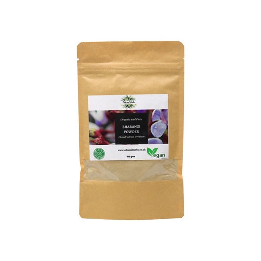 Organic Bharangi Powder – Glory Flower -100% Pure, Clean and Natural-no ...
