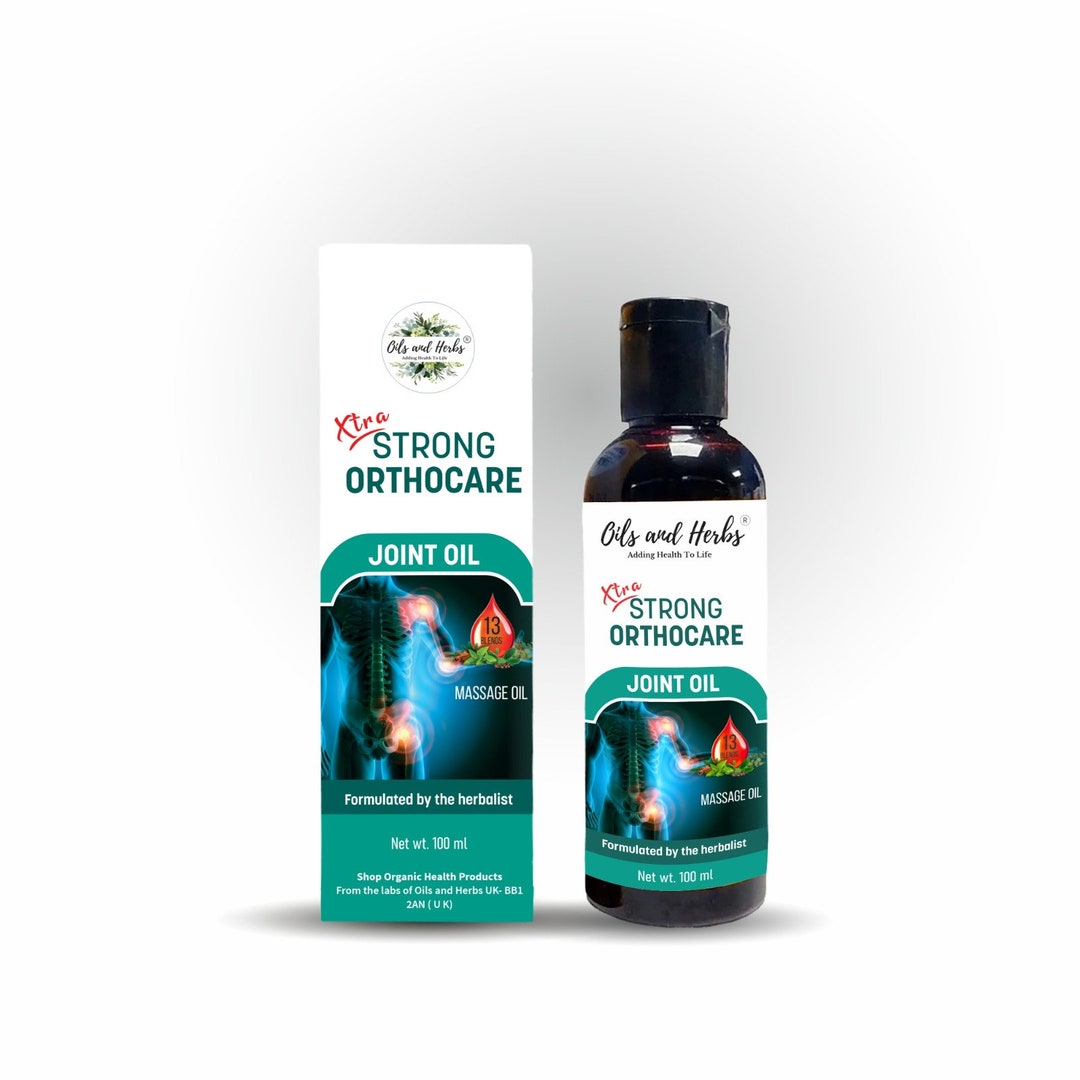 Strong Orthocare Joint Massage Oil- Long-lasting Relief - 3xfaster ...