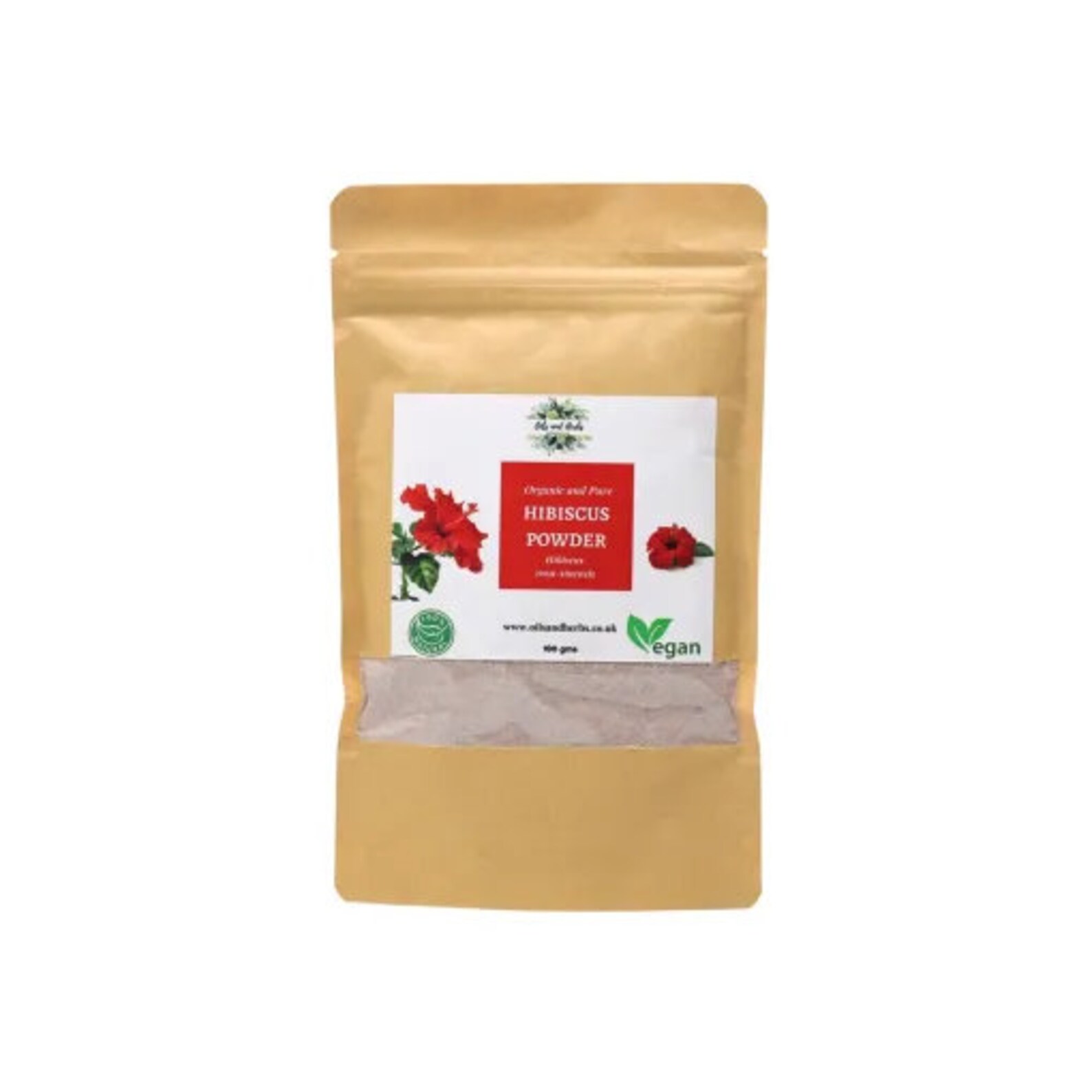 Organic Hibiscus Powder – Hibiscus Rosa-sinensis-100% Pure, Clean and ...