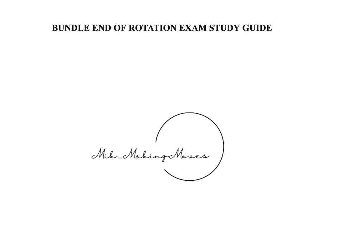 Digital EOR Study Guide BUNDLE - Etsy