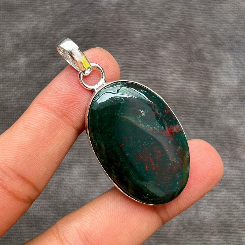 Bloodstone Jewelry - Etsy