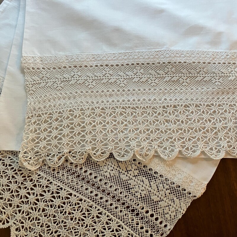 Lace Pillowcases - Etsy